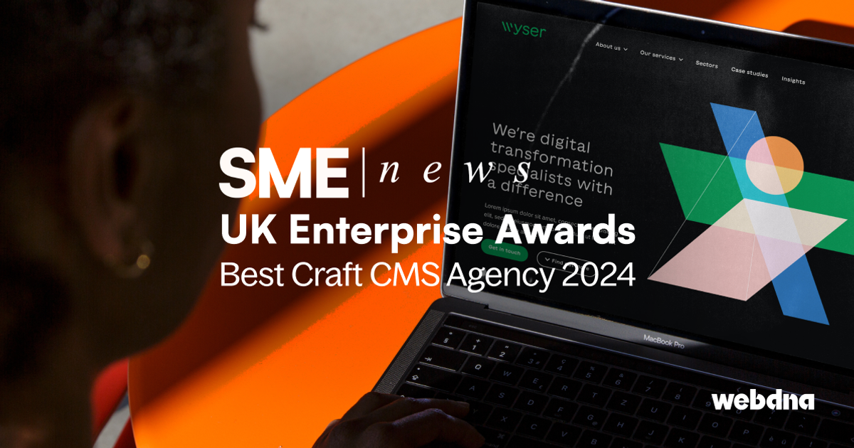 webdna named Best Craft CMS Agency | webdna webdna named Best Craft CMS Agency | webdna